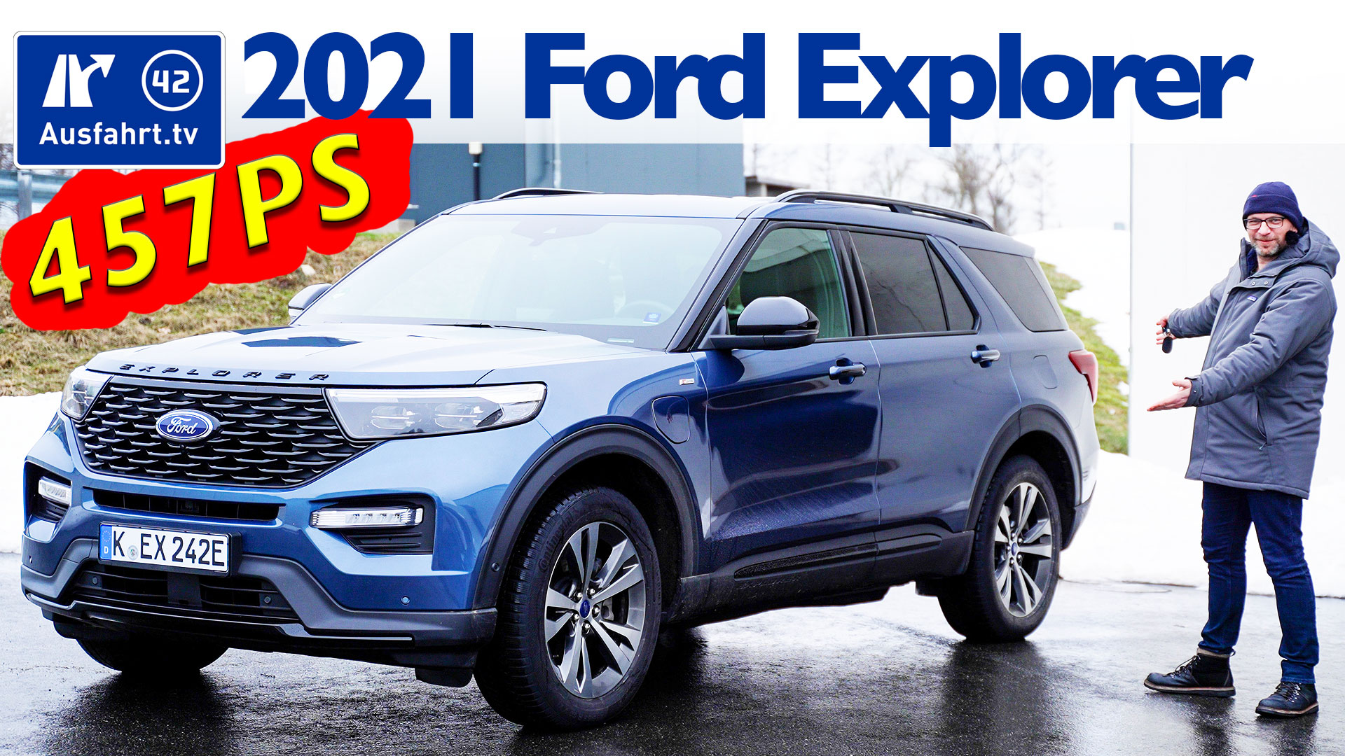 2025 Ford Explorer 210 kW RWD, Extended Range 77 kWh – Ausfahrt.tv