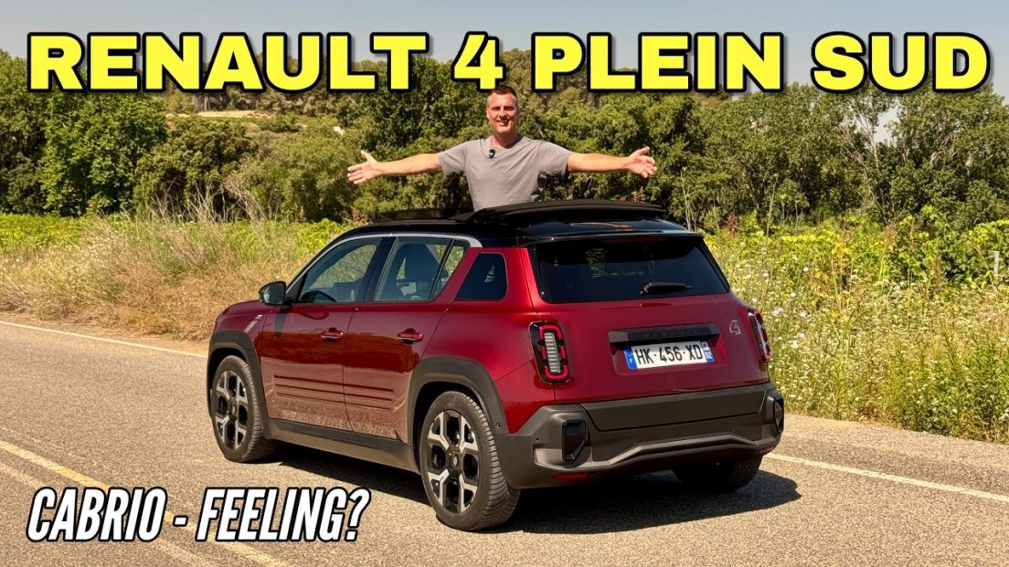 Renault 4 Plü mit Faltdach wird getestet. Cabrio-Feeling und technische ...